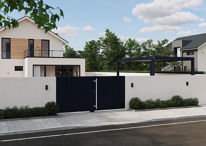 Les collections de portail design en aluminium| Tschoeppé