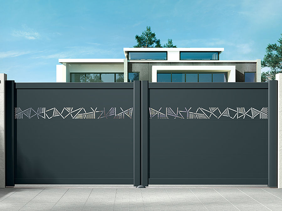 Réalisation de portail design| Tschoeppé